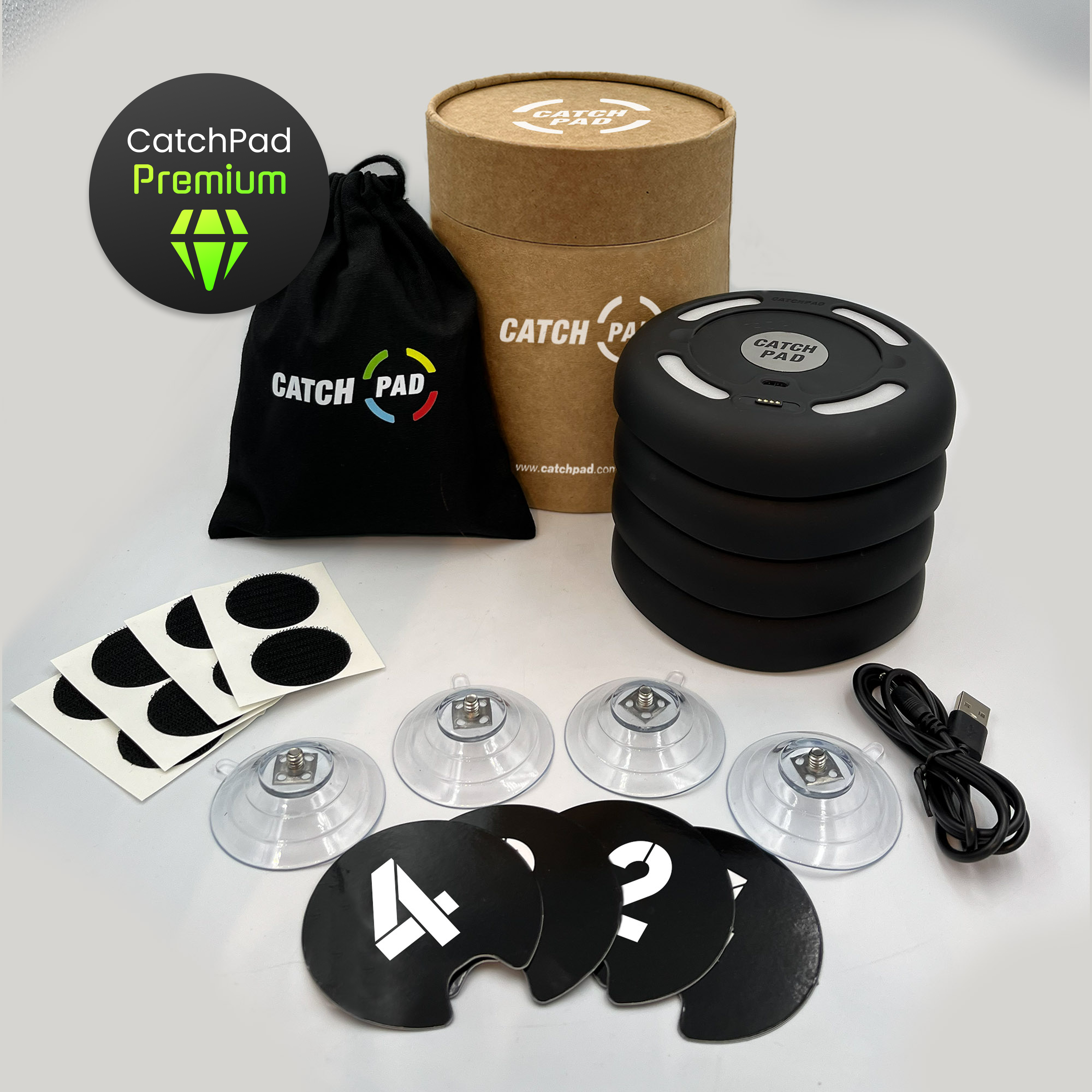 4 Pad - Pro Full Kit + Premium5 3 Ay – CatchPad